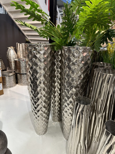 Bodenvase Silber Gross