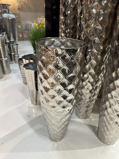 Schone Bodenvase Silber Gro Ebenbild
