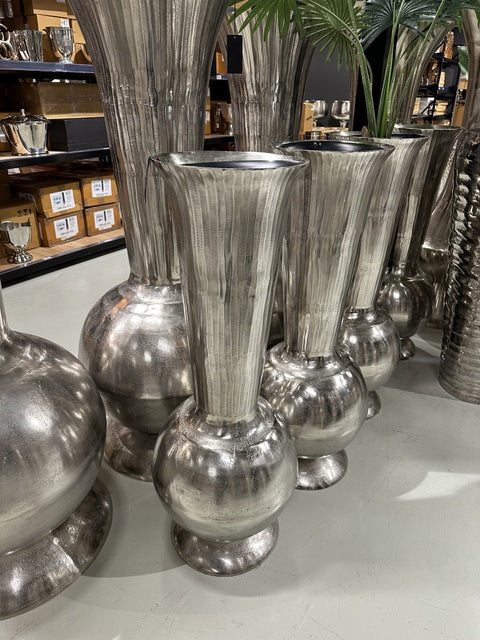 Bodenvase Silber Gross